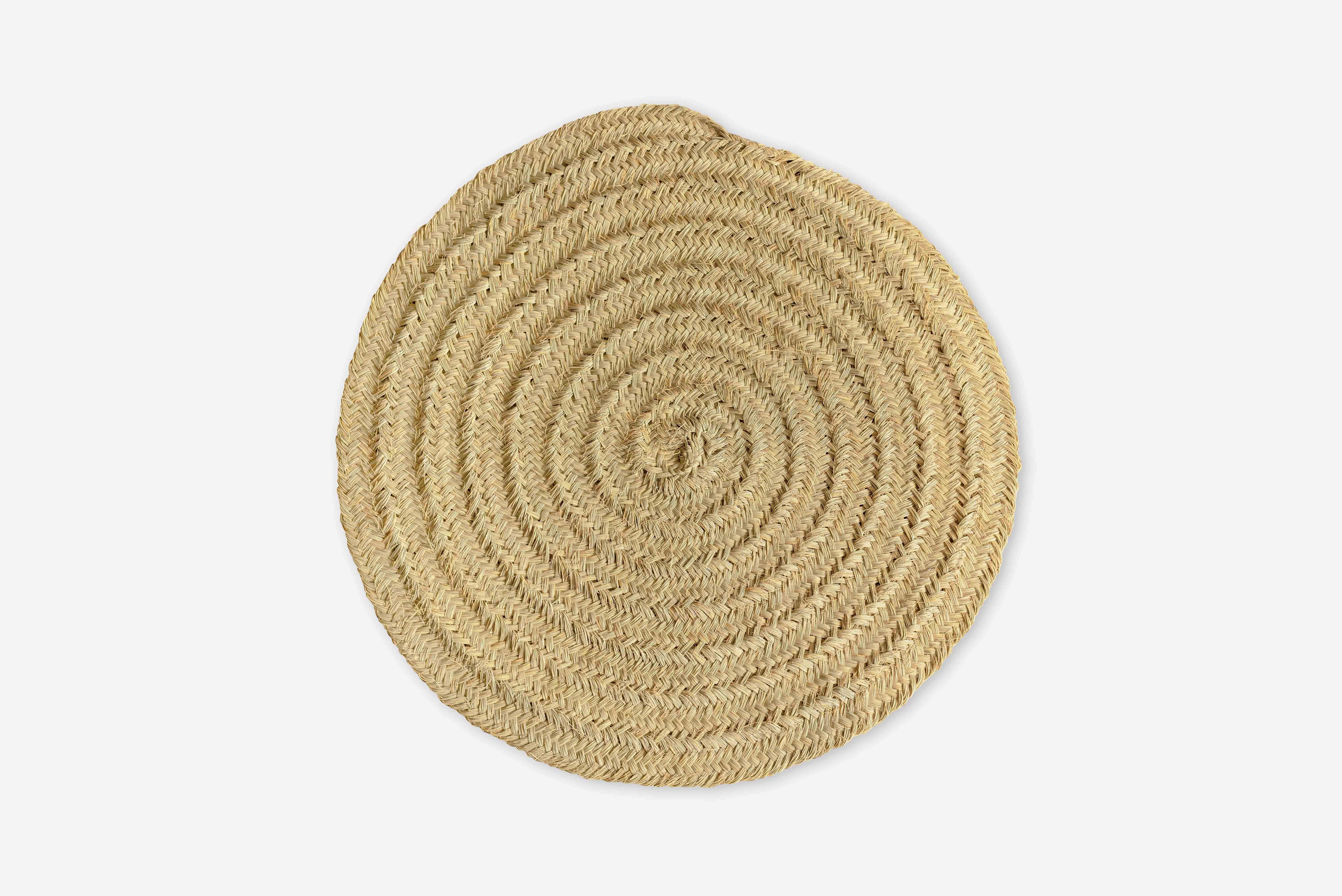 TAPPETO TONDO IN FIBRA NATURALE RUSSA Ø120CM | Leroy Merlin