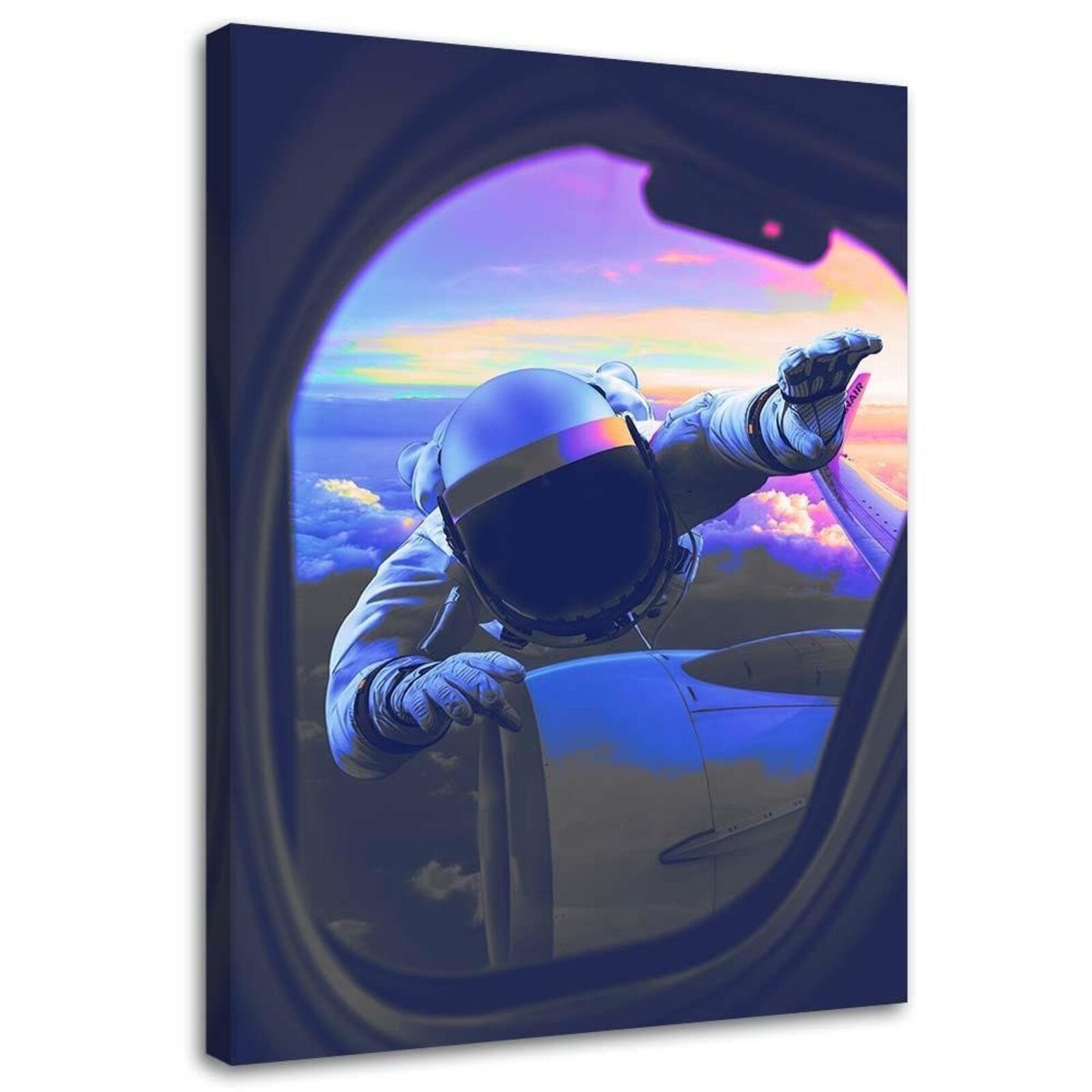 Tableau un passager clandestin - 40 x 60 cm | Leroy Merlin