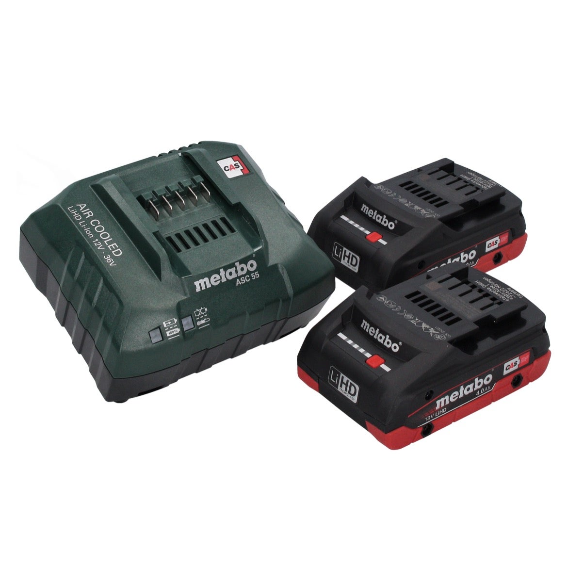 Riveteuse metabo np 18 ltx bl 5.0 2x lihd 4,0 ah, asc 55, coffret ...