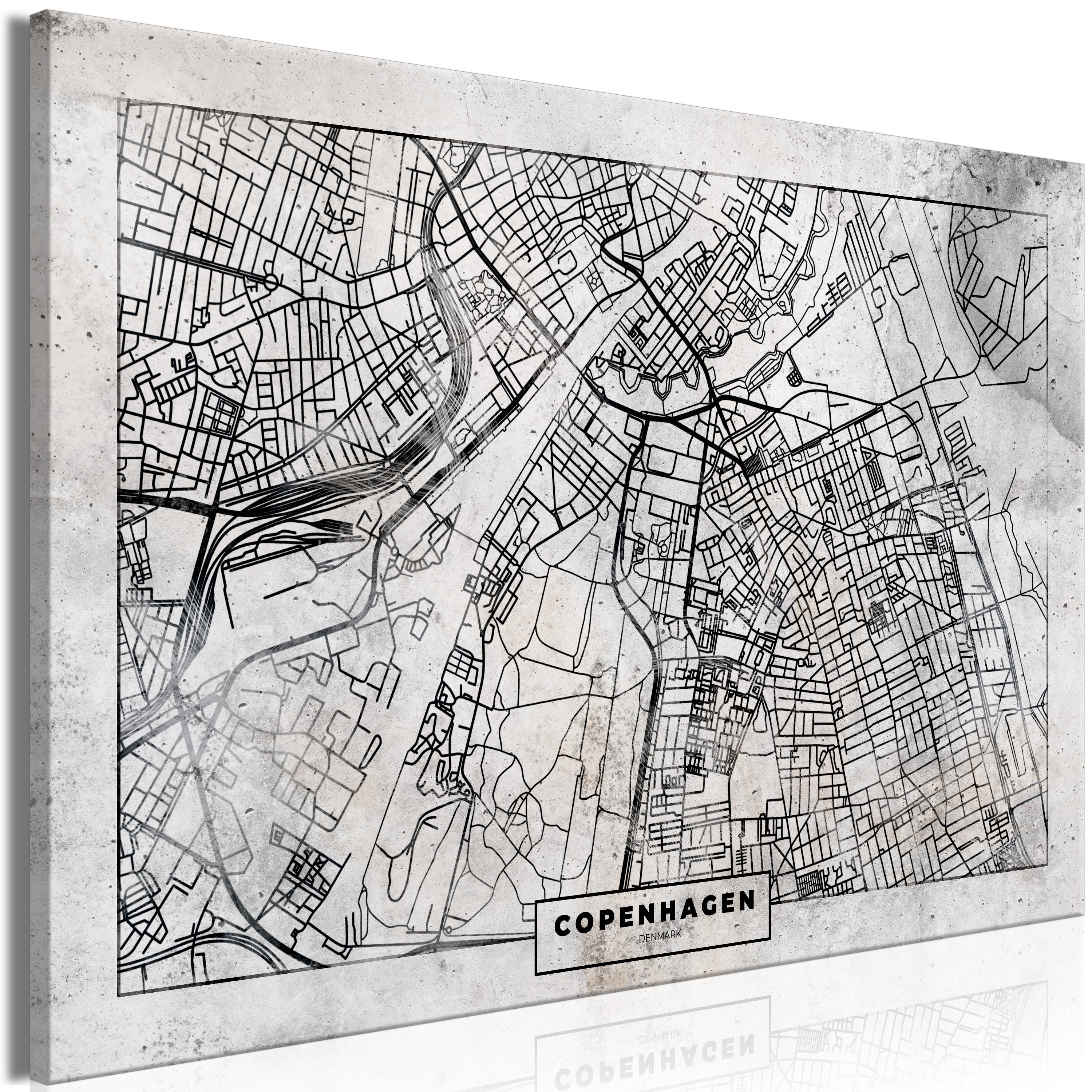 Tableau - Plan Copenhague (1 partie) Wide 90x60 | Leroy Merlin