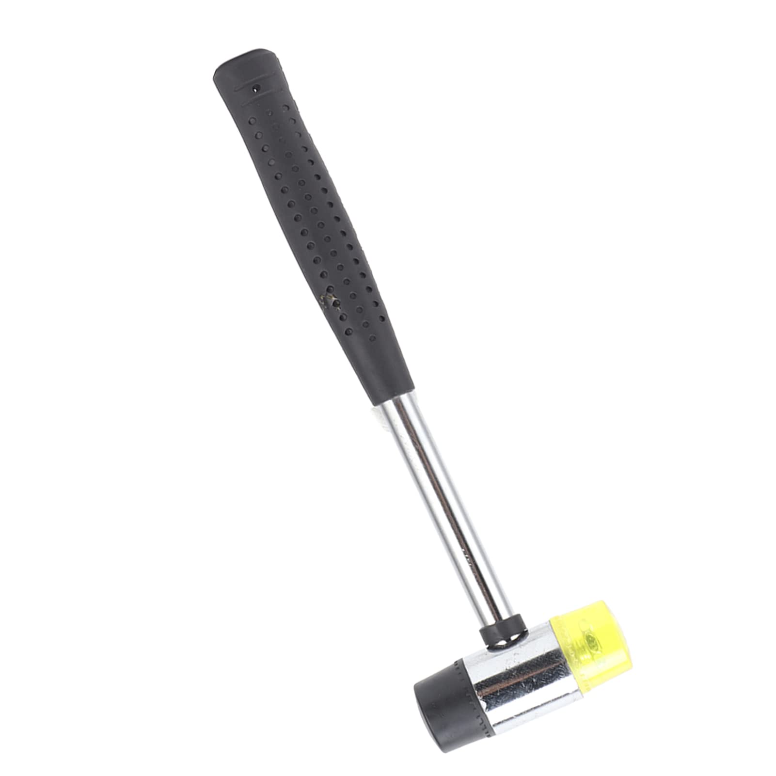 MARTEAU EN CAOUTCHOUC MAILLET DOUBLE FACE MANCHE DE TUYAU EN ACIER ...