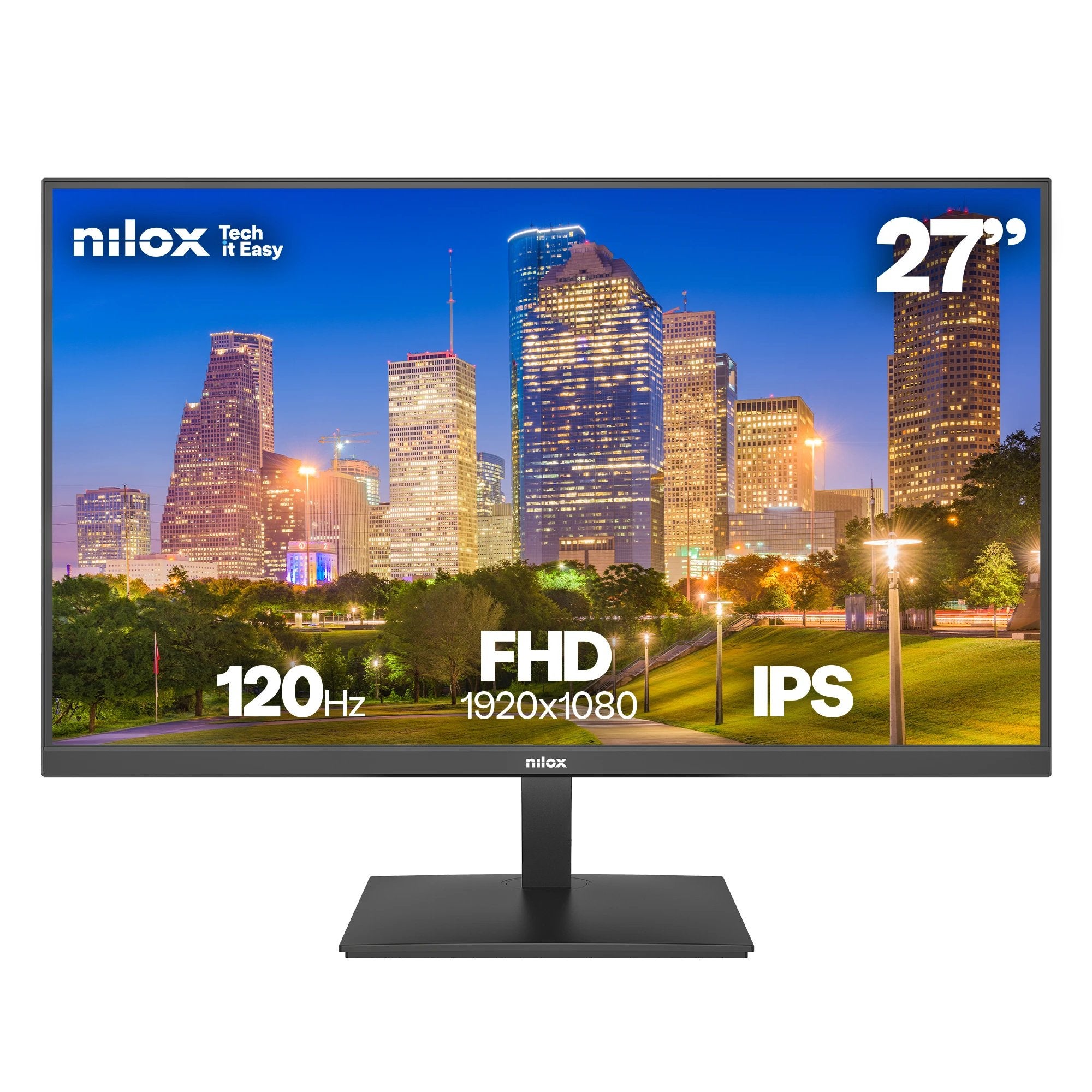 Monitor Gaming LED Nilox 27" Full HD NXM27FHD1204 | 120 Hz, 4 ms, 16:9 ...