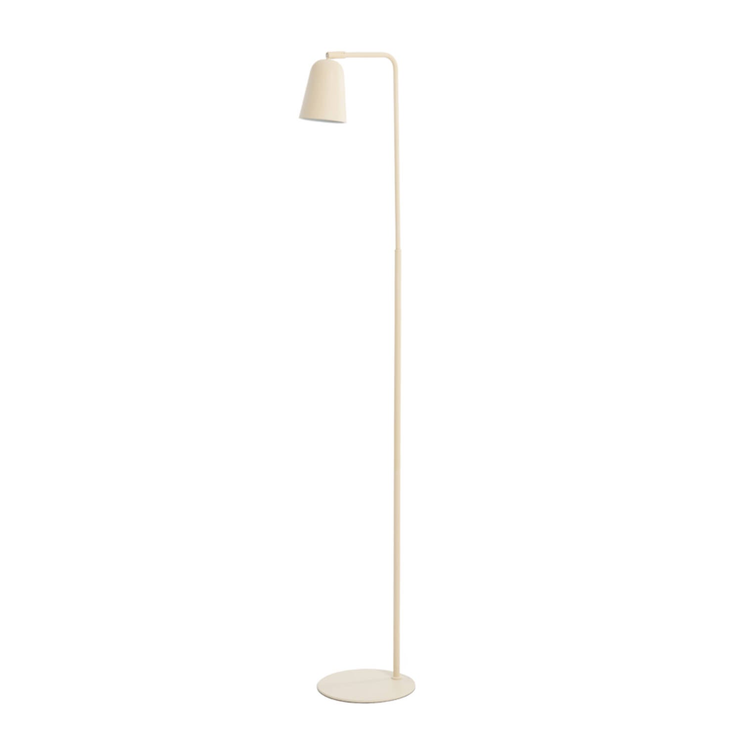 Light & Living - lampadaire - Salomo - beige - métal - lampe de lecture ...