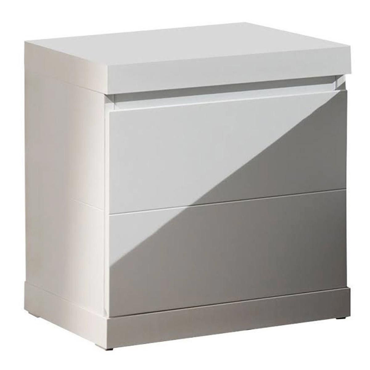 Table de Chevet Enfant "Lara" 55cm Blanc | Leroy Merlin