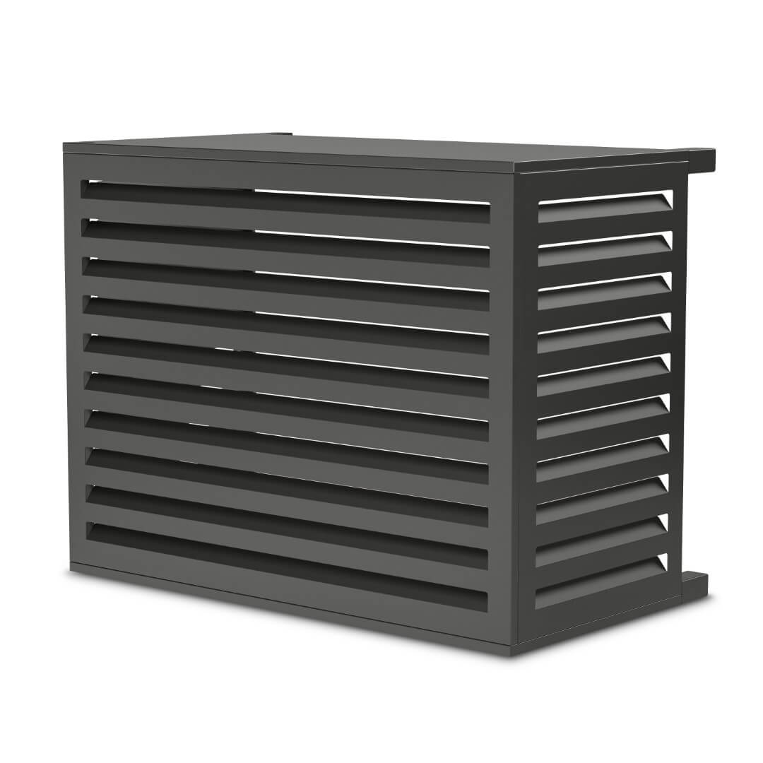 Cache-climatiseur SENTIMO en acier S fixation haute RAL 7016 Gris ...