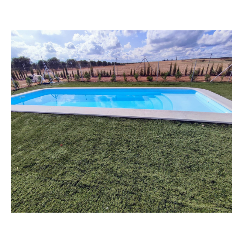 Piscina Modelo Chicago Enterrar 9,24 x 3,54 metros | Leroy Merlin