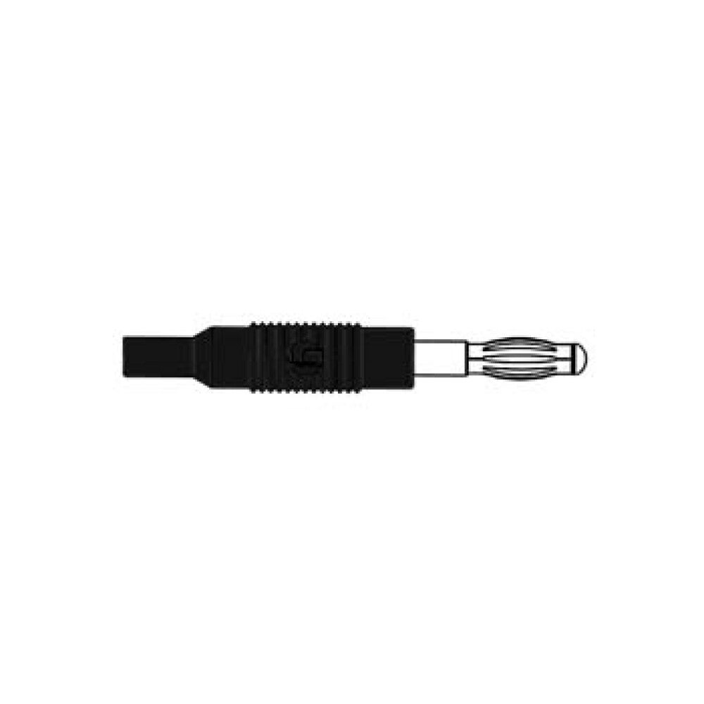 ADAPTATEUR FICHE 4mm VERS 2mm - NOIR (MZS 4) | Leroy Merlin
