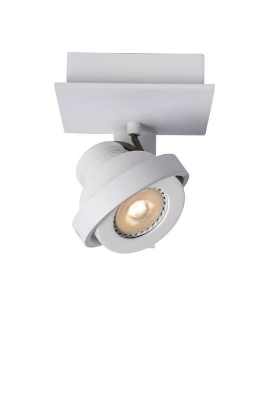 Lucide LANDA - Spot plafond - LED Dim to warm - GU10 - 1x5W 2200K/3000K ...