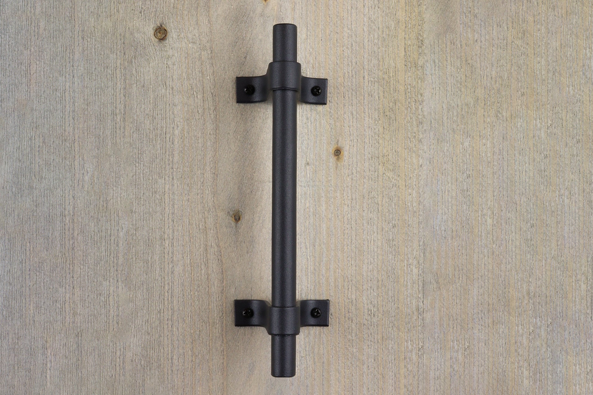 Wovar Poignée de porte noire 196 mm cylindrique - Par pièce | Leroy Merlin