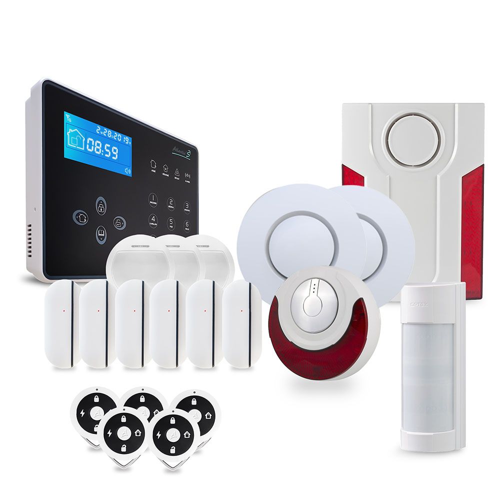 Paquete de alarma inalámbrica NEOS Kit 12 MD-334 | Leroy Merlin