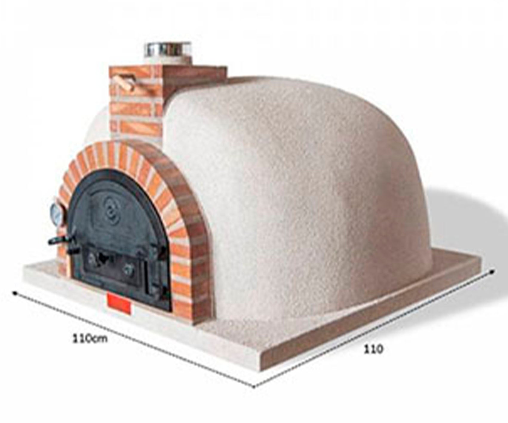 Four traditionnel Blanc RF Trad 802 Mesure H 85 x L 110cm kg 685 ...