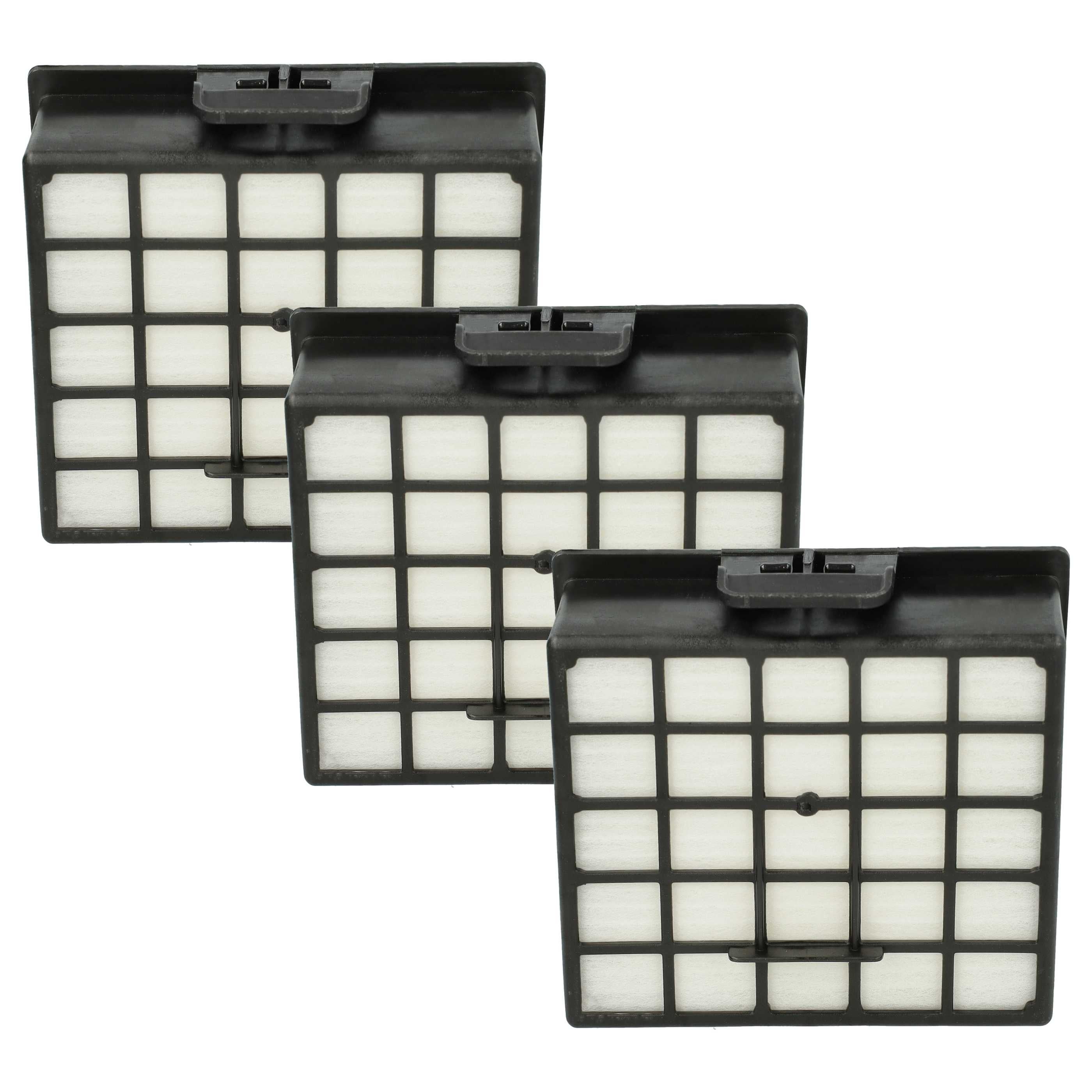 Vhbw 3x filtre compatible avec Privileg Compact Clean 3 aspirateur ...