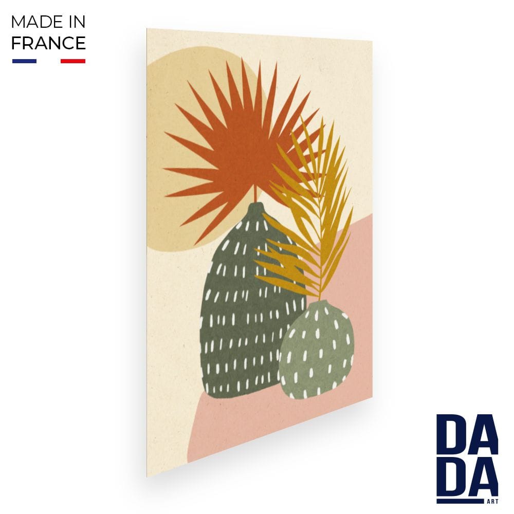 Affiche Pots Exotiques 60x80cm Fabriqué En France Dada Art
