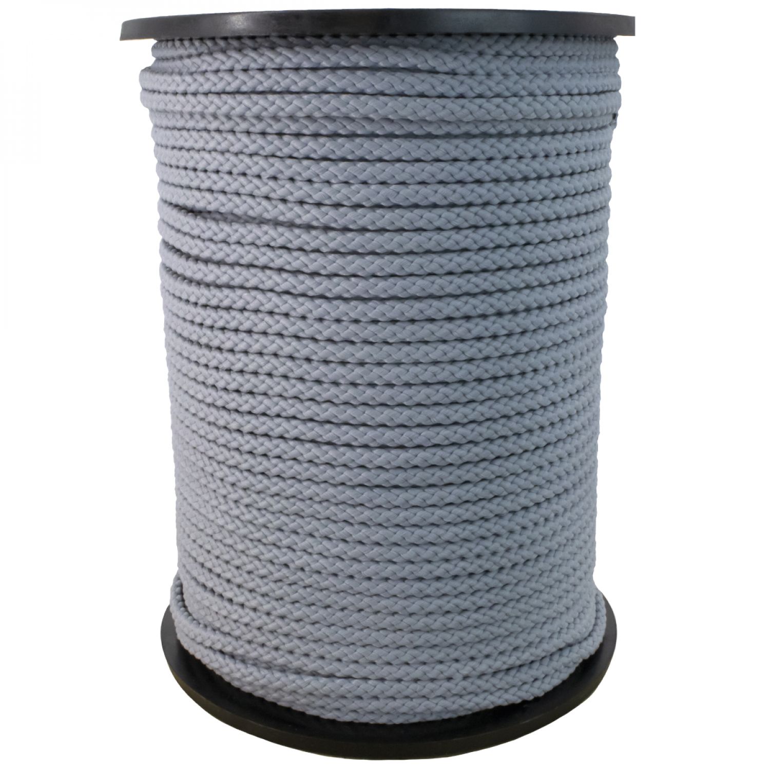 Bobine de corde tressée 4 mm x 100 m - Gris - Linxor | Leroy Merlin