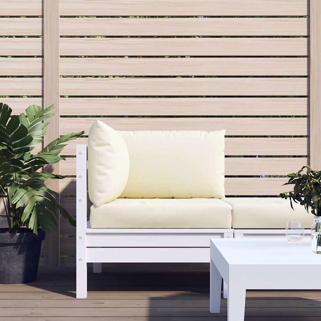 Juego de 3 cojines de palets, tela oxford color blanco crema. | Leroy ...