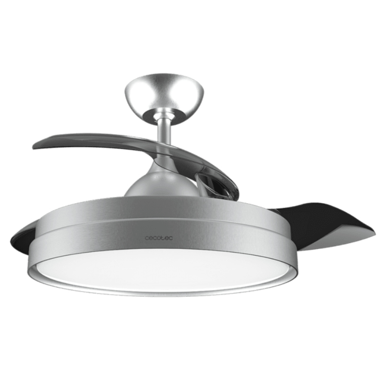 VENTILADOR TECHO CECOTEC 05994 ENERGYSILENCE AERO 4280 INVIS. STEEL 40W ...