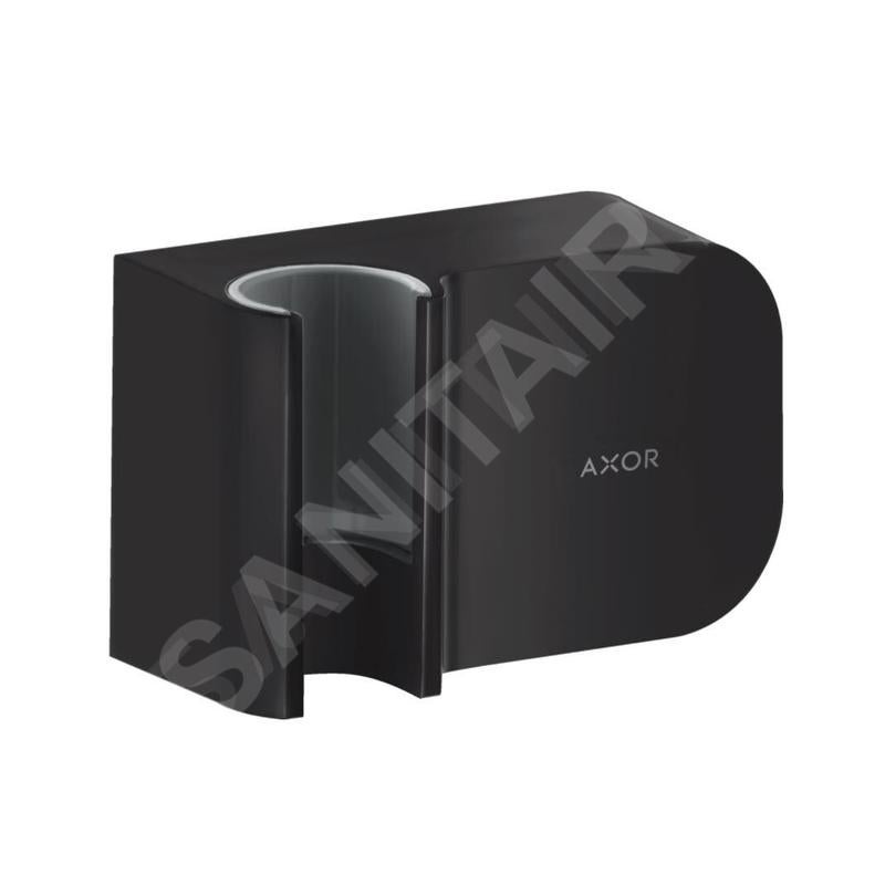 Axor One - Support de douche, noir mat 45723670 | Leroy Merlin
