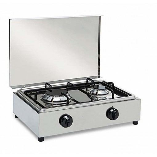 Rechaud 2 gaz butane propane gpl usage interieur | Leroy Merlin