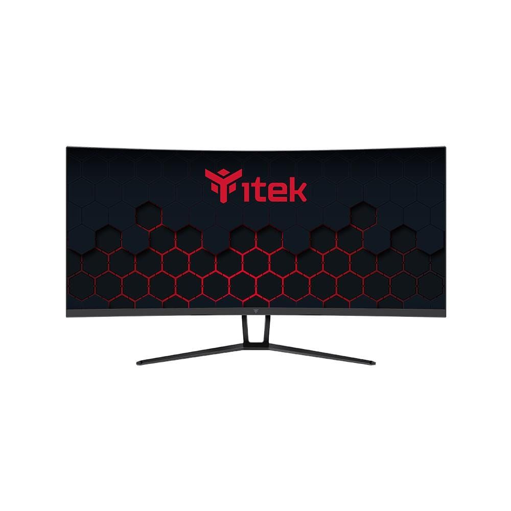 Itek GGC Monitors - 34" Curved R1500, WQHD 3440 x 1440 UltraWide, VA Panel, 180 Hz, 21:9, 1 ms ...