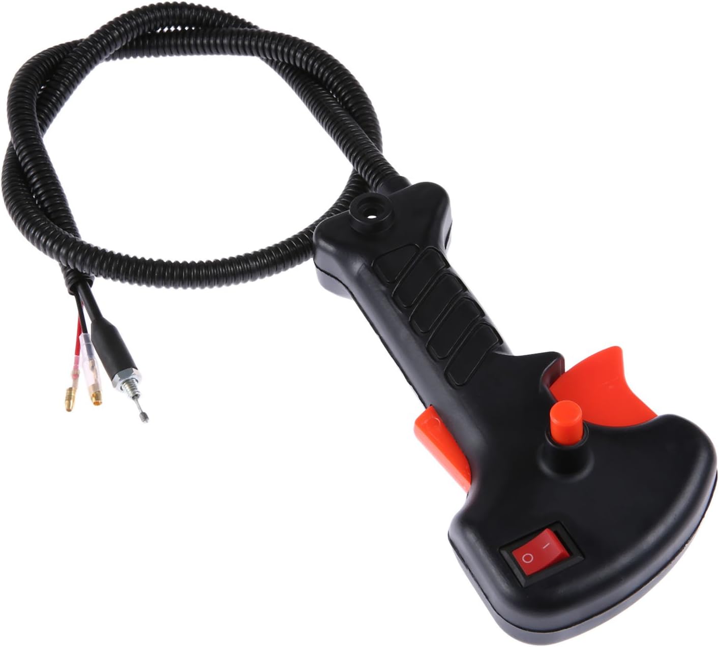 19mm Poignée d'Accélérateur Débroussailleuse avec 81cm Câble, Gâchette ...