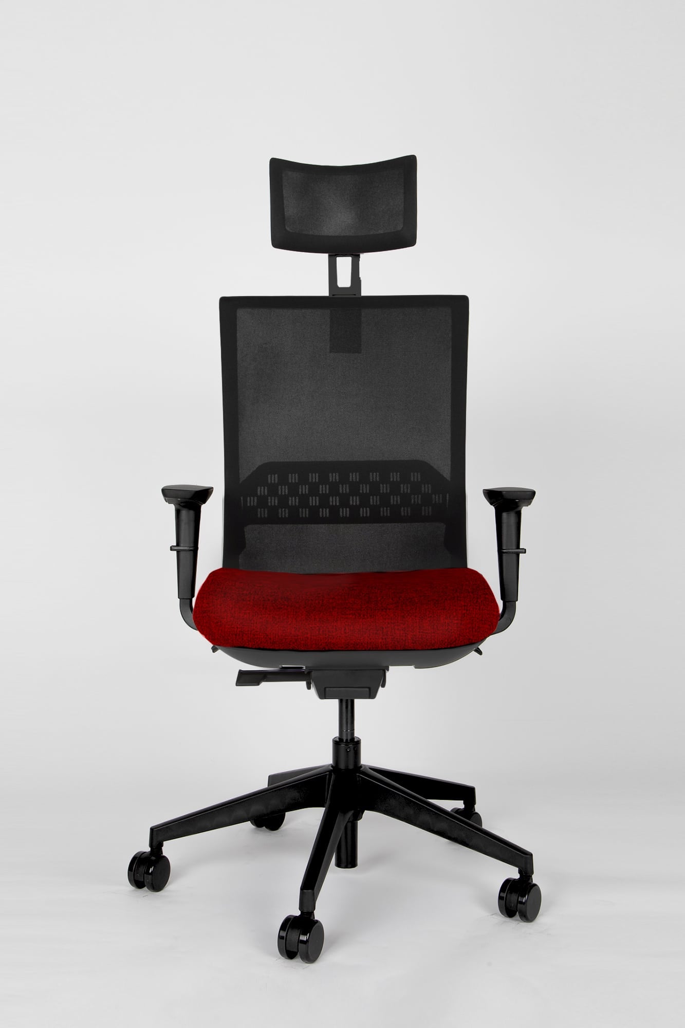 Chaise de bureau ergonomique Actiu Stay Headrest | Sweet Cherry | Leroy ...