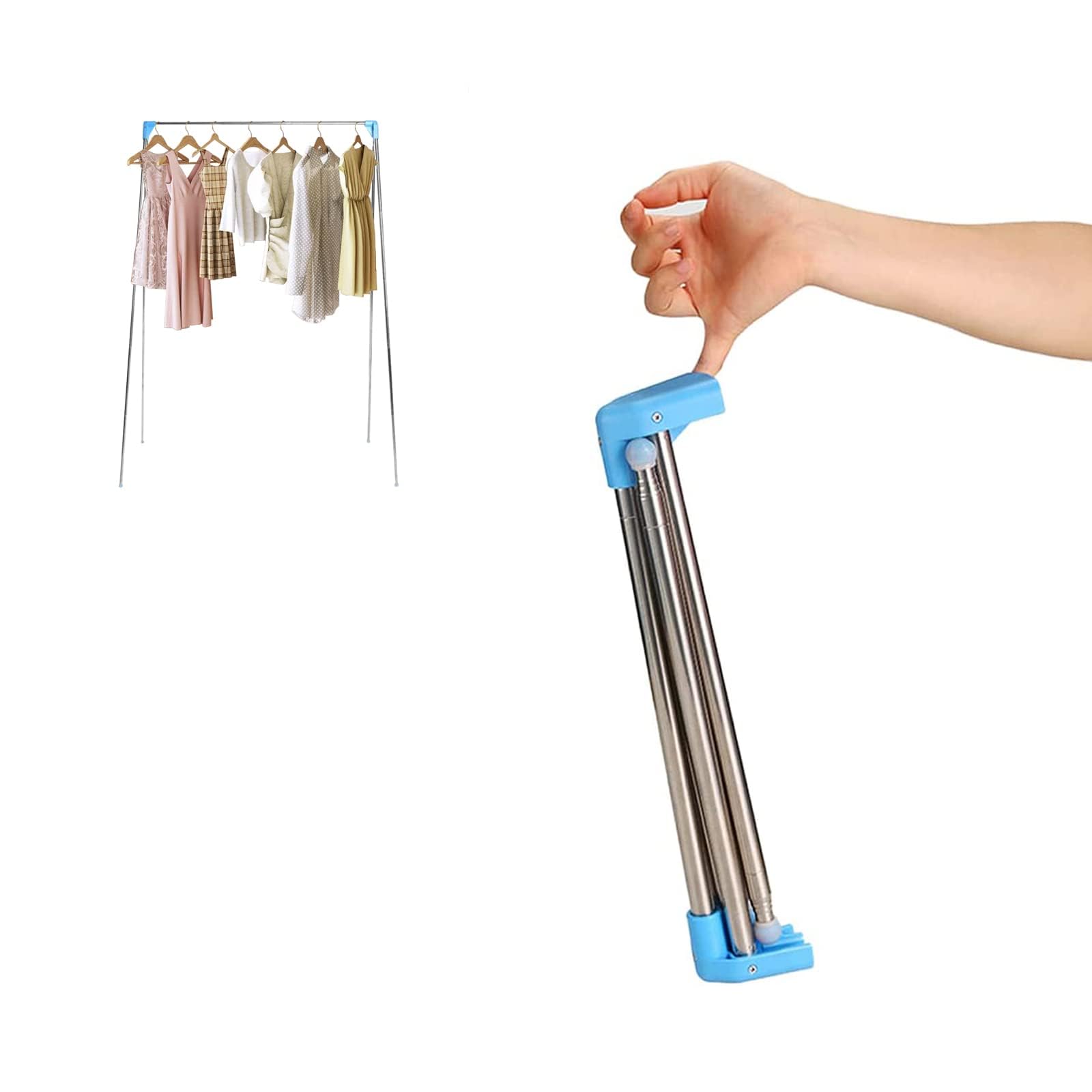 Mini tendedero portátil plegable para ropa de viaje, ideal para bailar ...