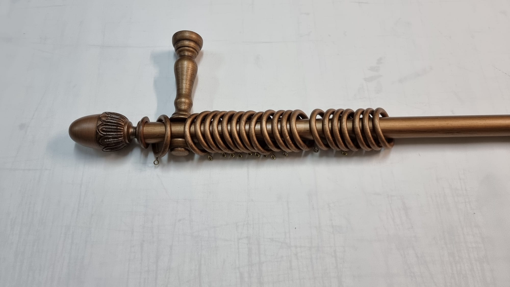 Tringle à rideaux en bois de haute qualité, diamètre 35 mm couleur ...