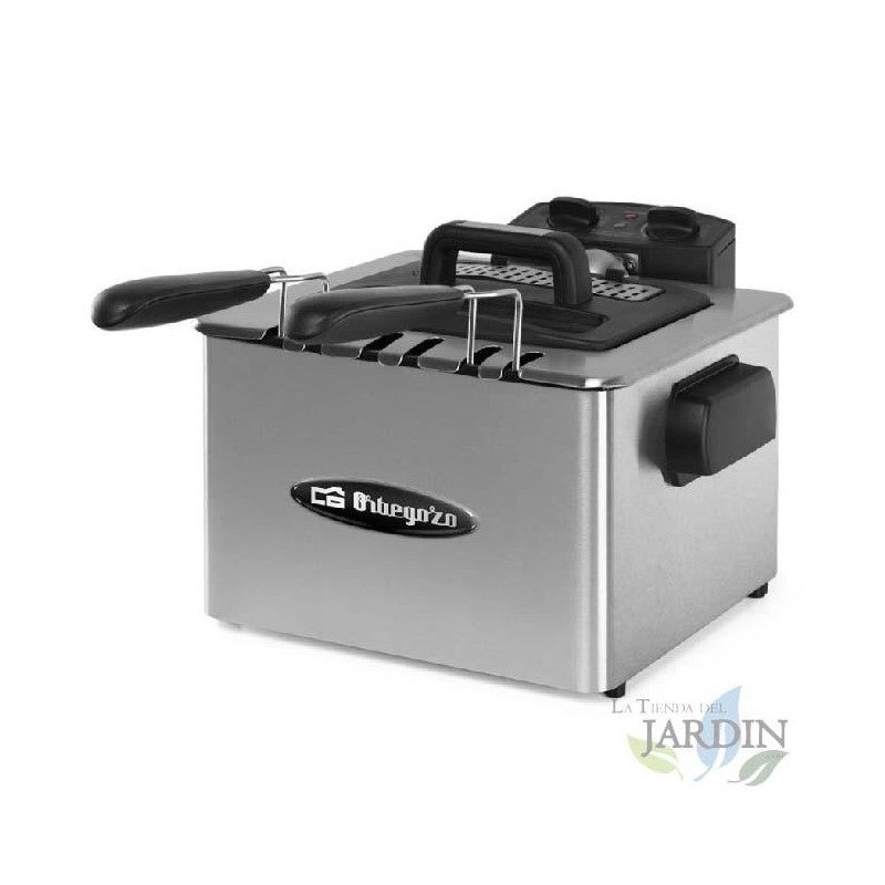 Freidora Aceite 4,5 L Profesional Orbegozo | Freidora Electrica 2180W ...