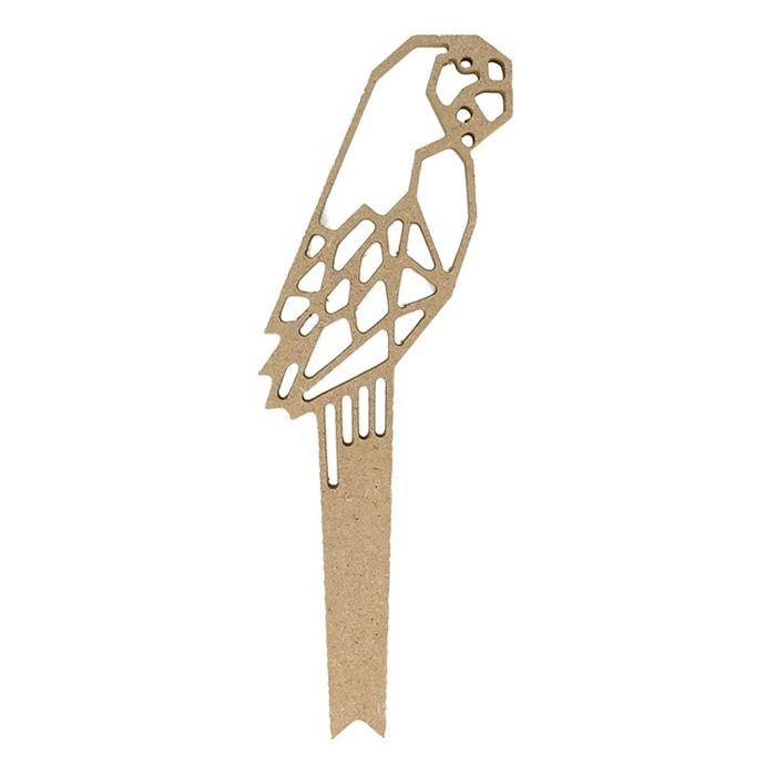 Silhouette en bois MDF origami - Perroquet 25 cm - Artemio | Leroy Merlin