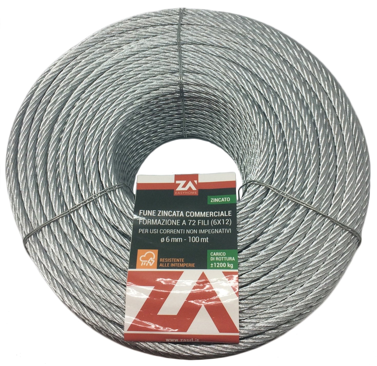 CORDE D'ACIER COMMERCIALE 72F D 5 MM** | Leroy Merlin