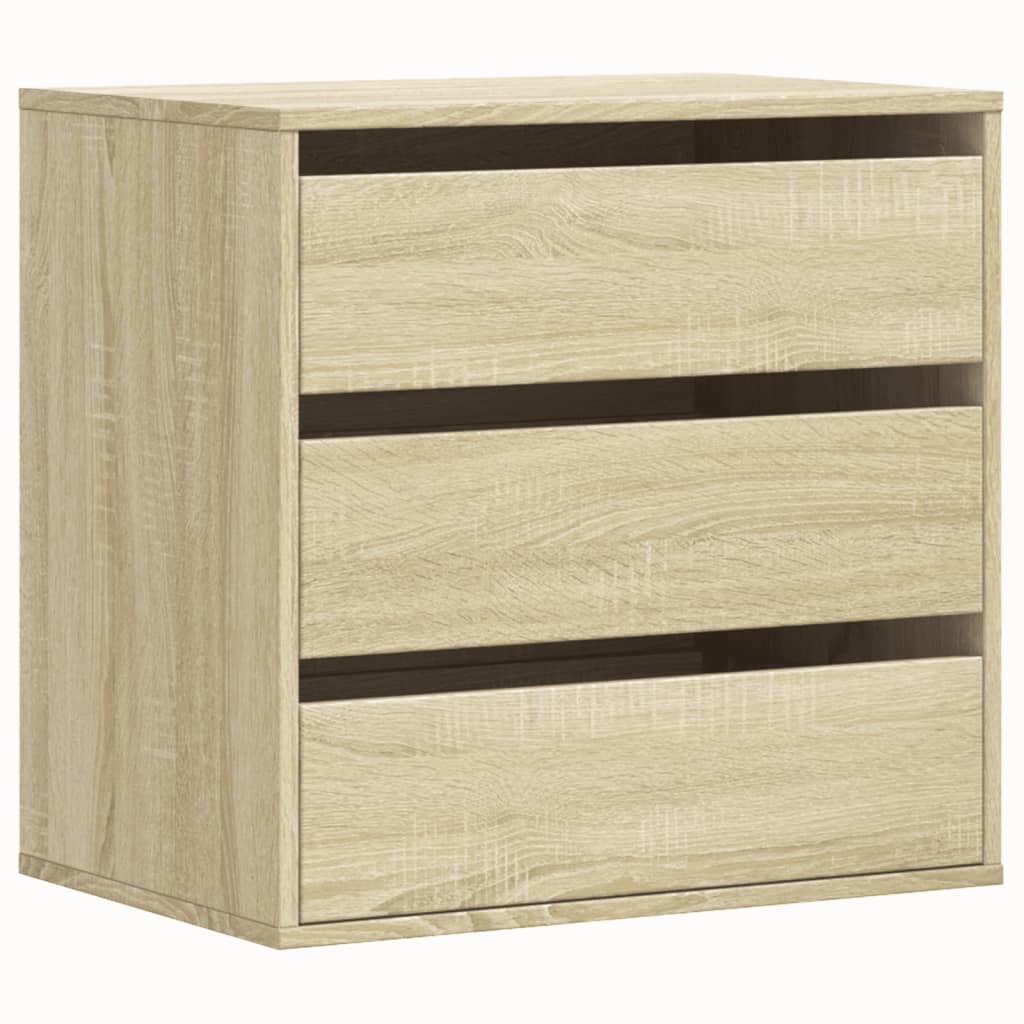 Commode | Armoire de rangement d'angle chêne sonoma 60x41x58 cm bois d ...