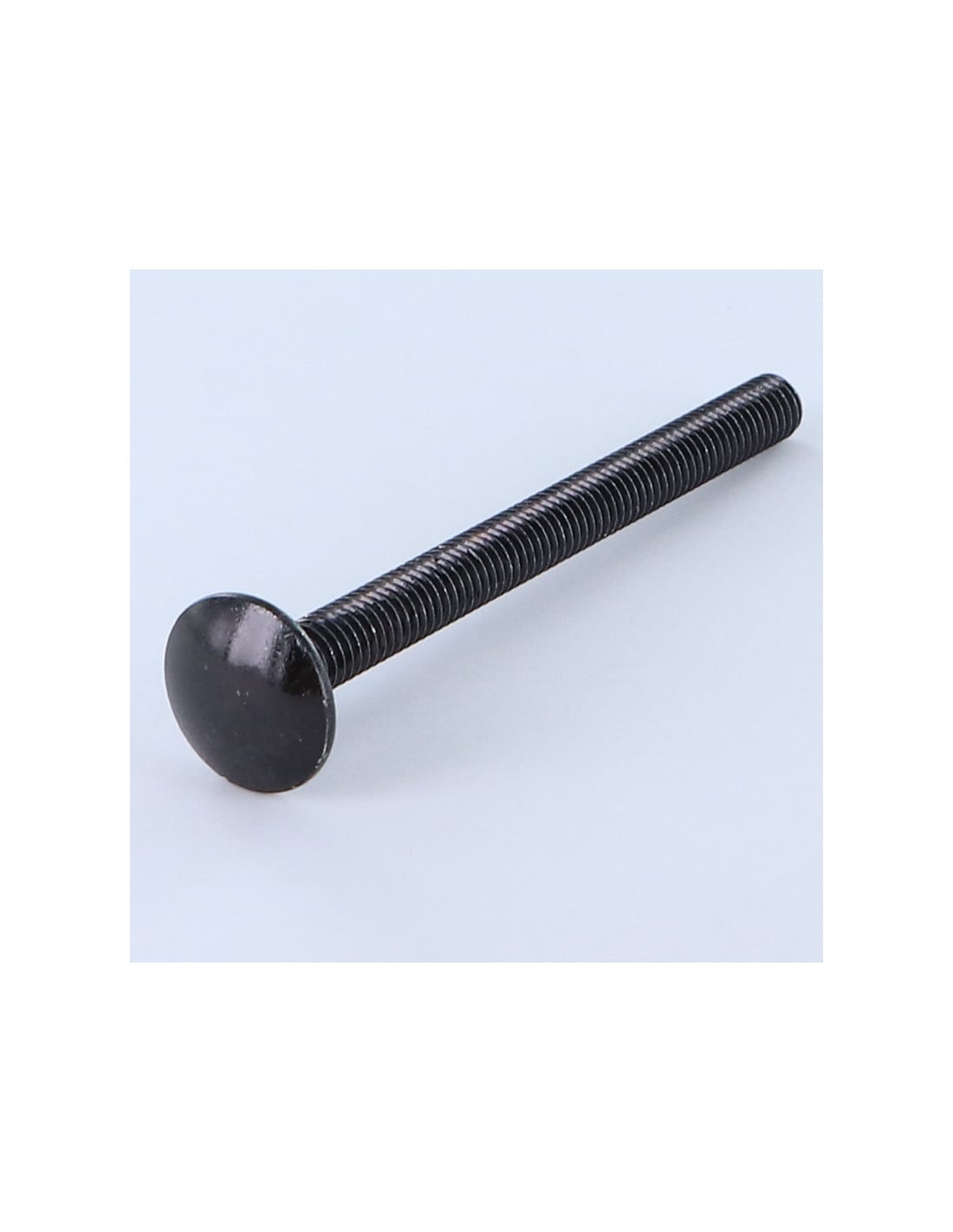 Cabeza redonda cuello cuadrado M7X60 paso de 100 roscado total Acero ...