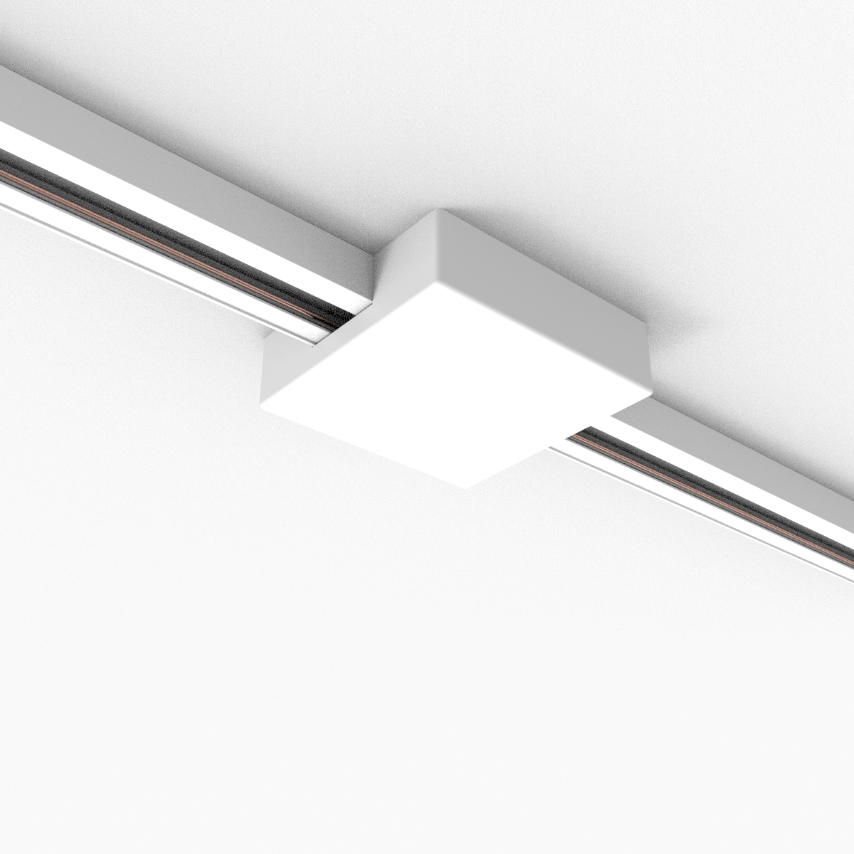 Système de rail luminaire plafond compatible pour led - encastré ...