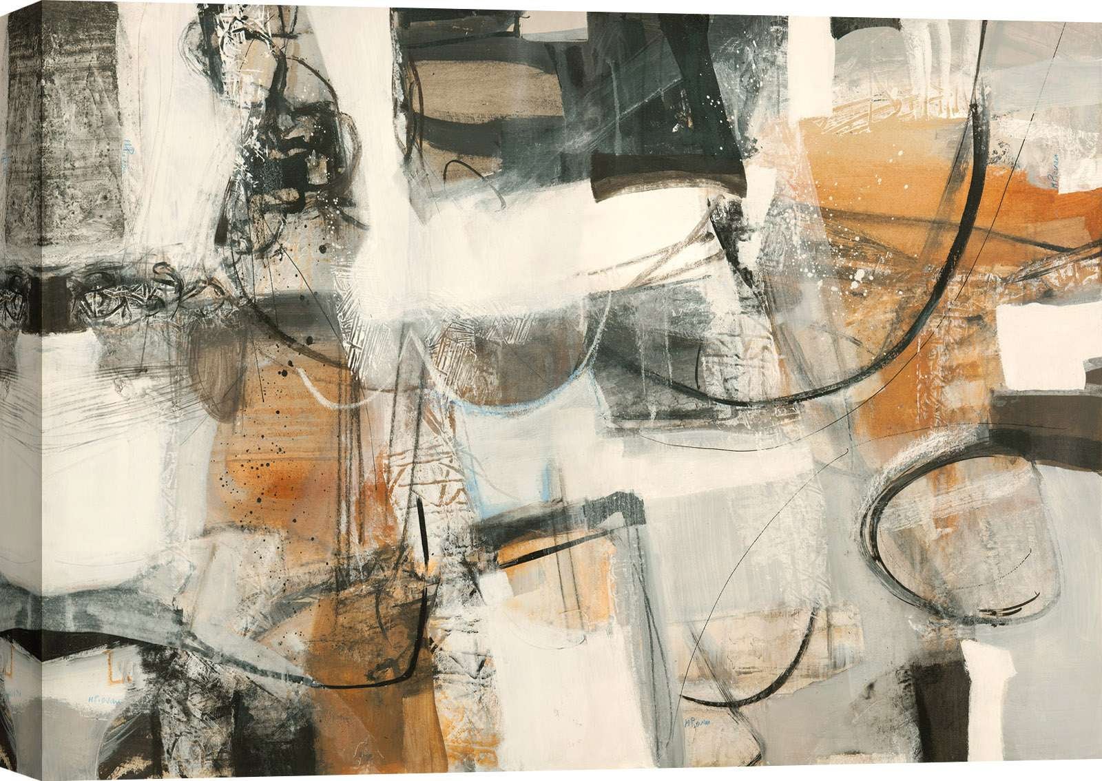 Cuadro abstracto moderno - impresión sobre lienzo - Maurizio Piovan ...