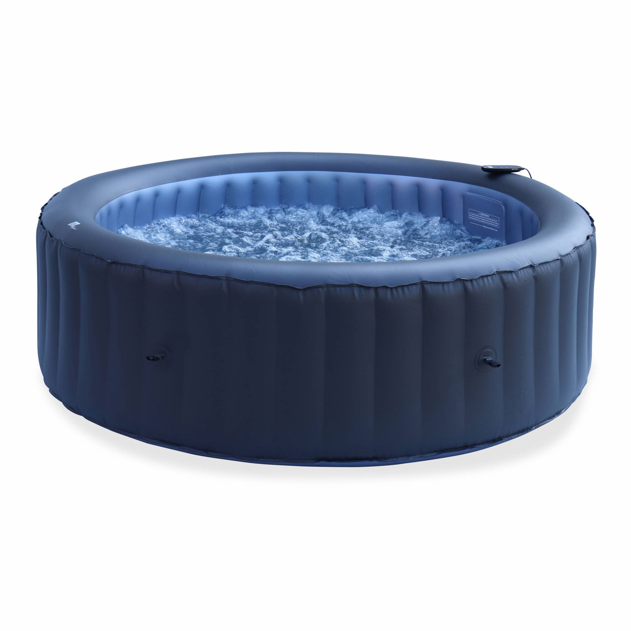 Spa MSPA gonflable rond 6 places– Bergen 6 gris anthracite - système de ...
