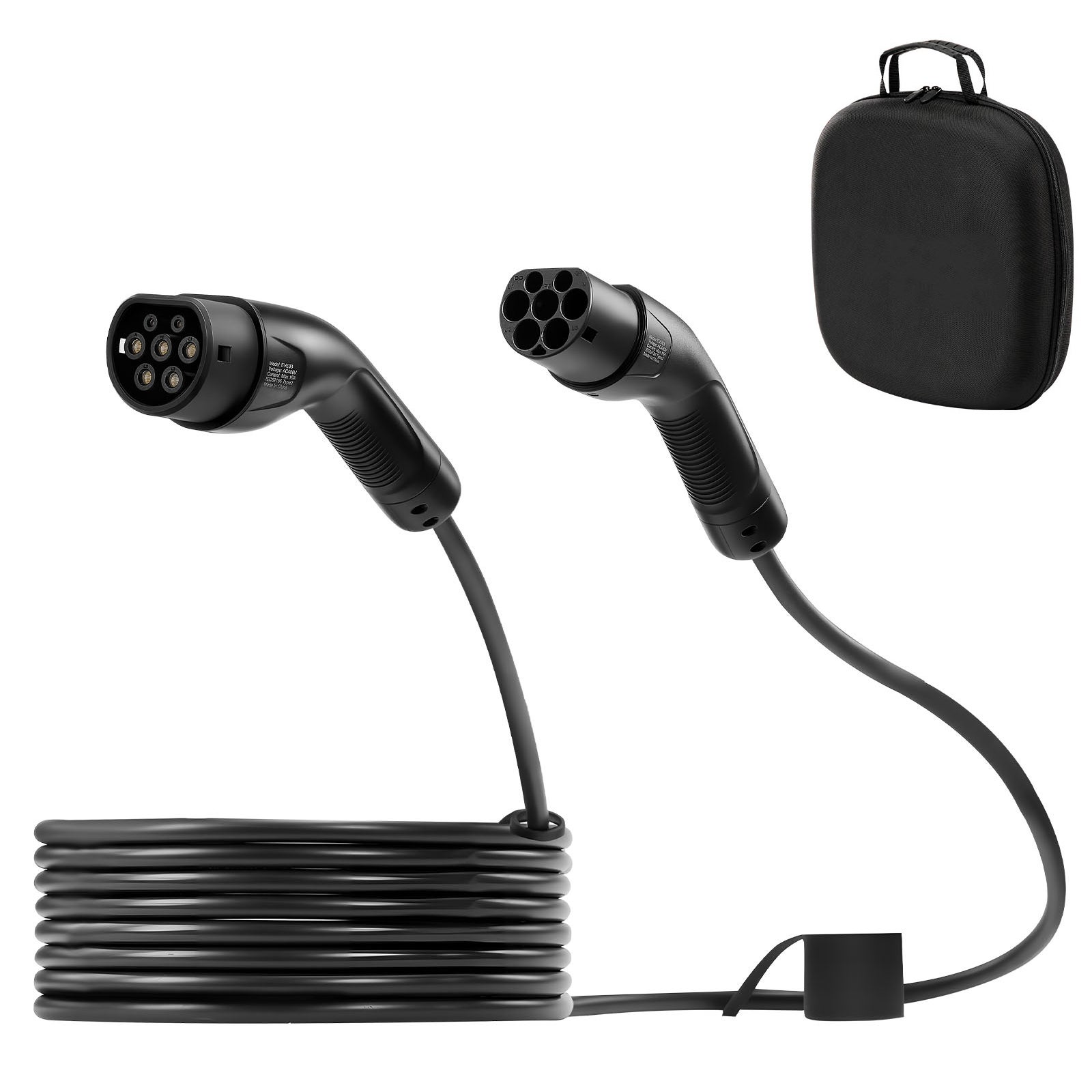 Cable de recharge SucceBuy pour voiture electrique Type 2, 16 A, 10 m ...