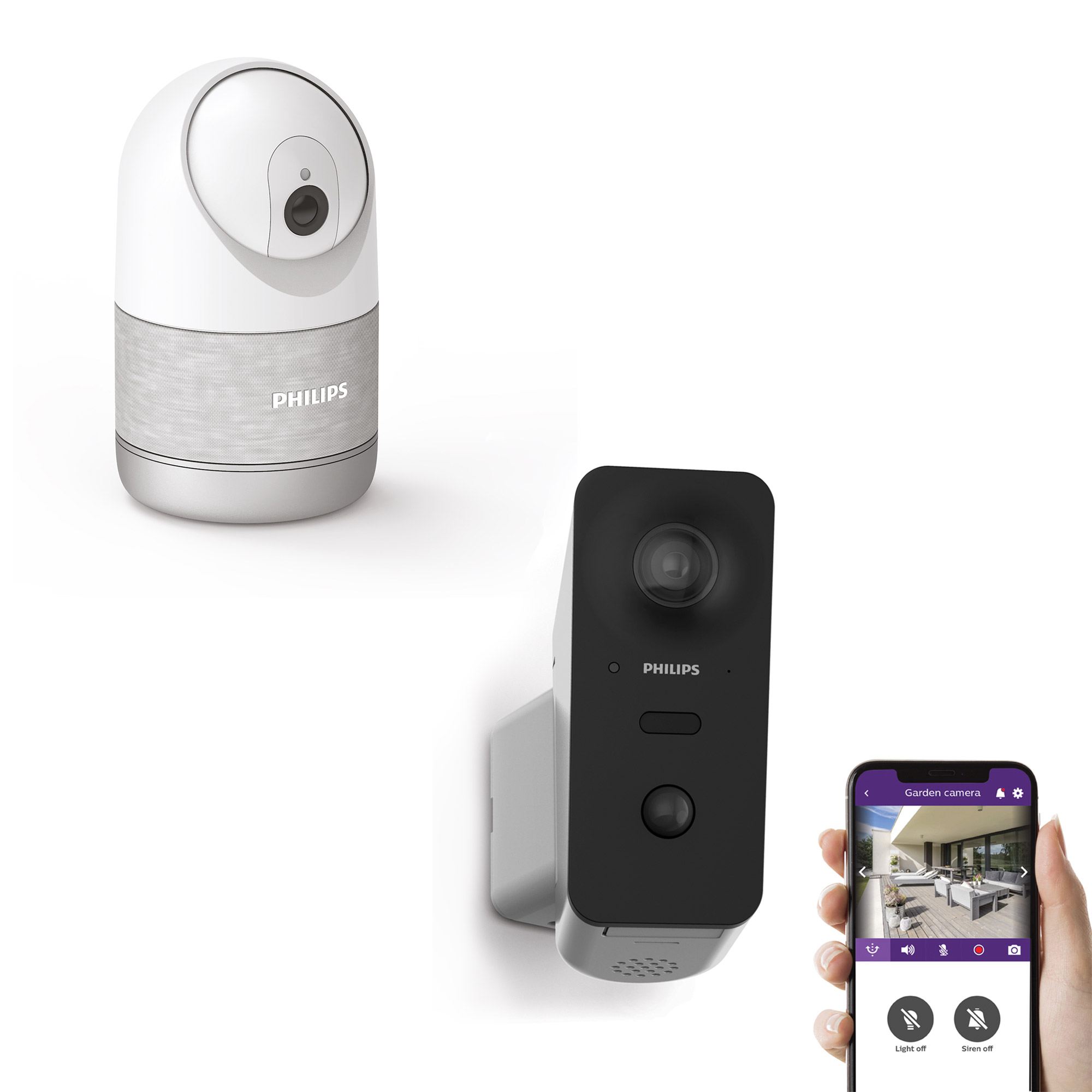 Kit de 2 caméras connectées motorisées avec autotracking - WelcomeEye ...