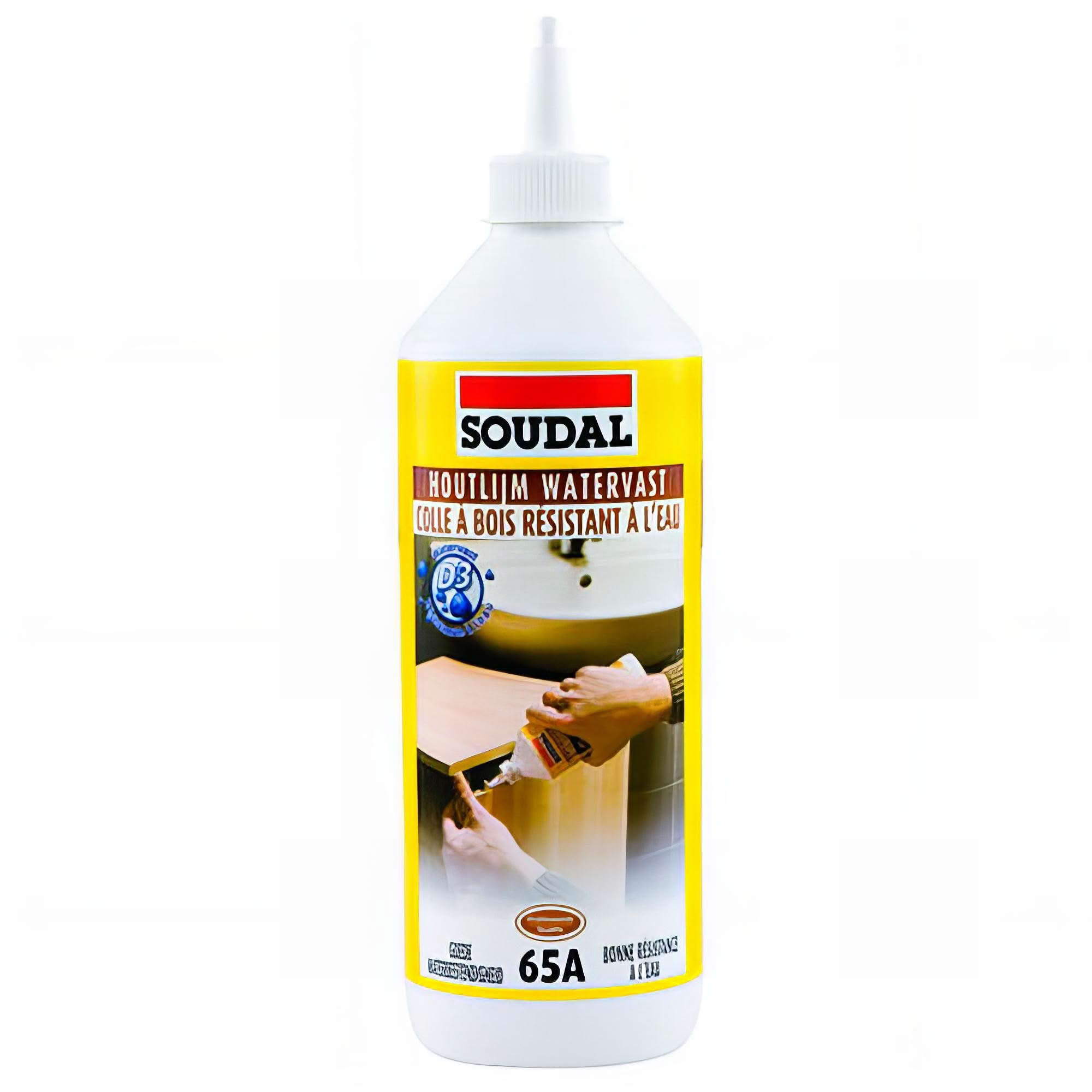 Colle à bois D3 750G - 108769- Soudal | Leroy Merlin