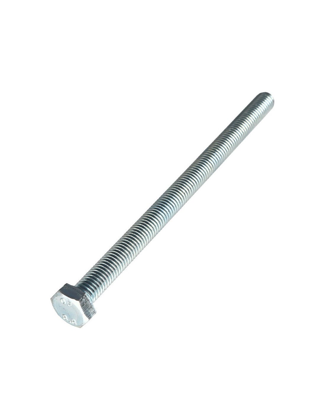 Vis métaux Tête hexagonale TH M8X140 Classe 8.8 Acier zingué-100 pièces ...