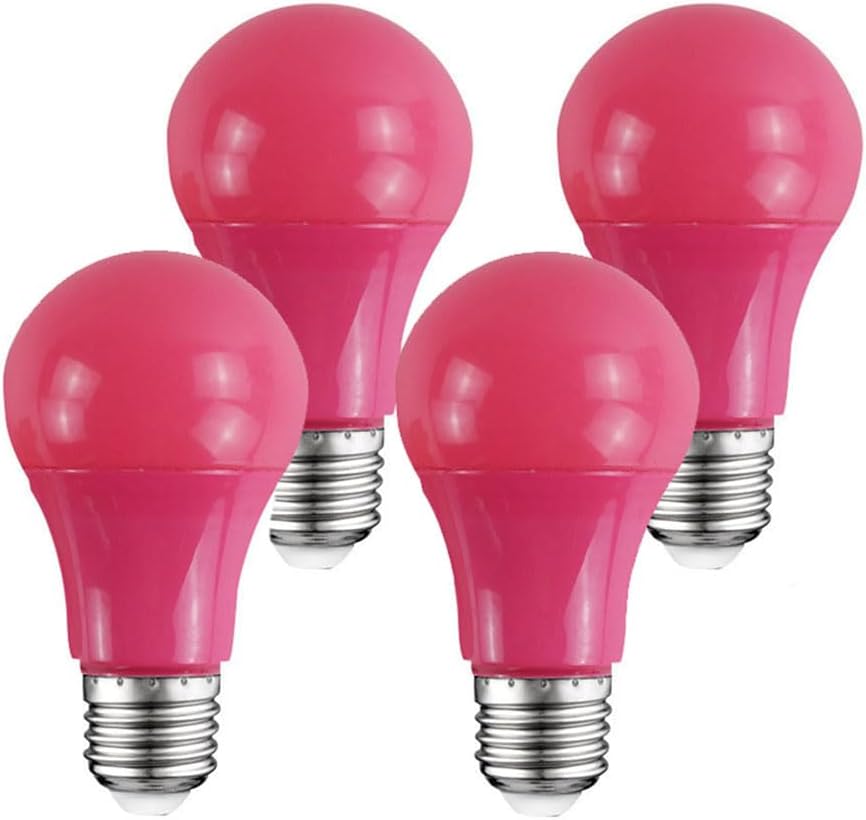Paquete de 4 bombillas LED A19 de 9 W, equivalentes a 60 W, para ...