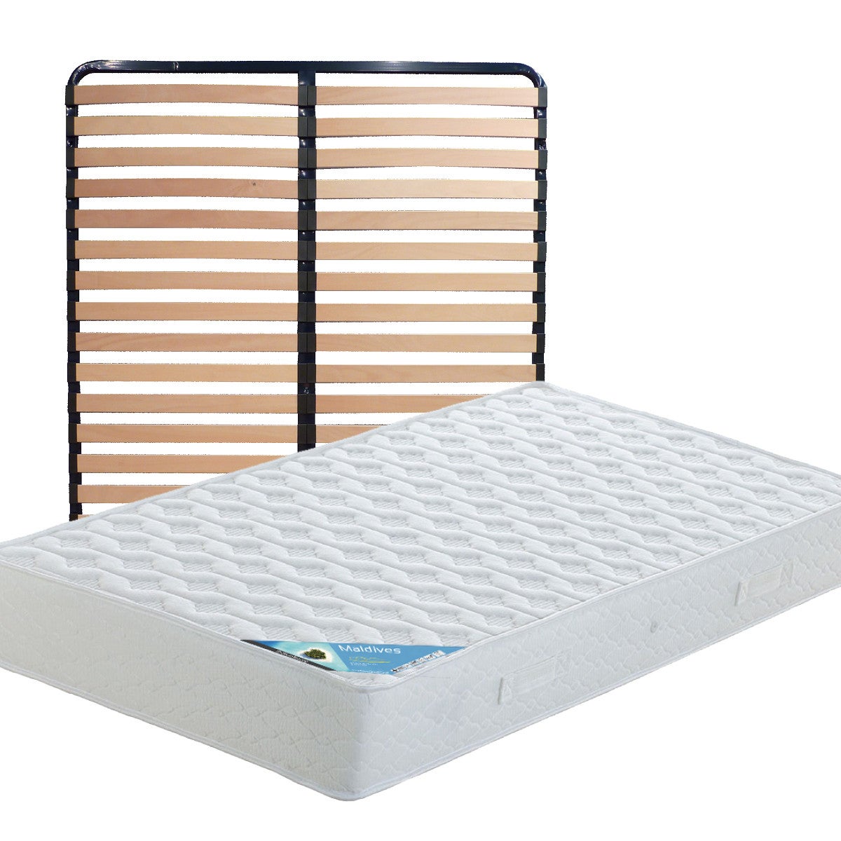 MALDIVES - Pack Matelas + Lattes 130x190 | Leroy Merlin