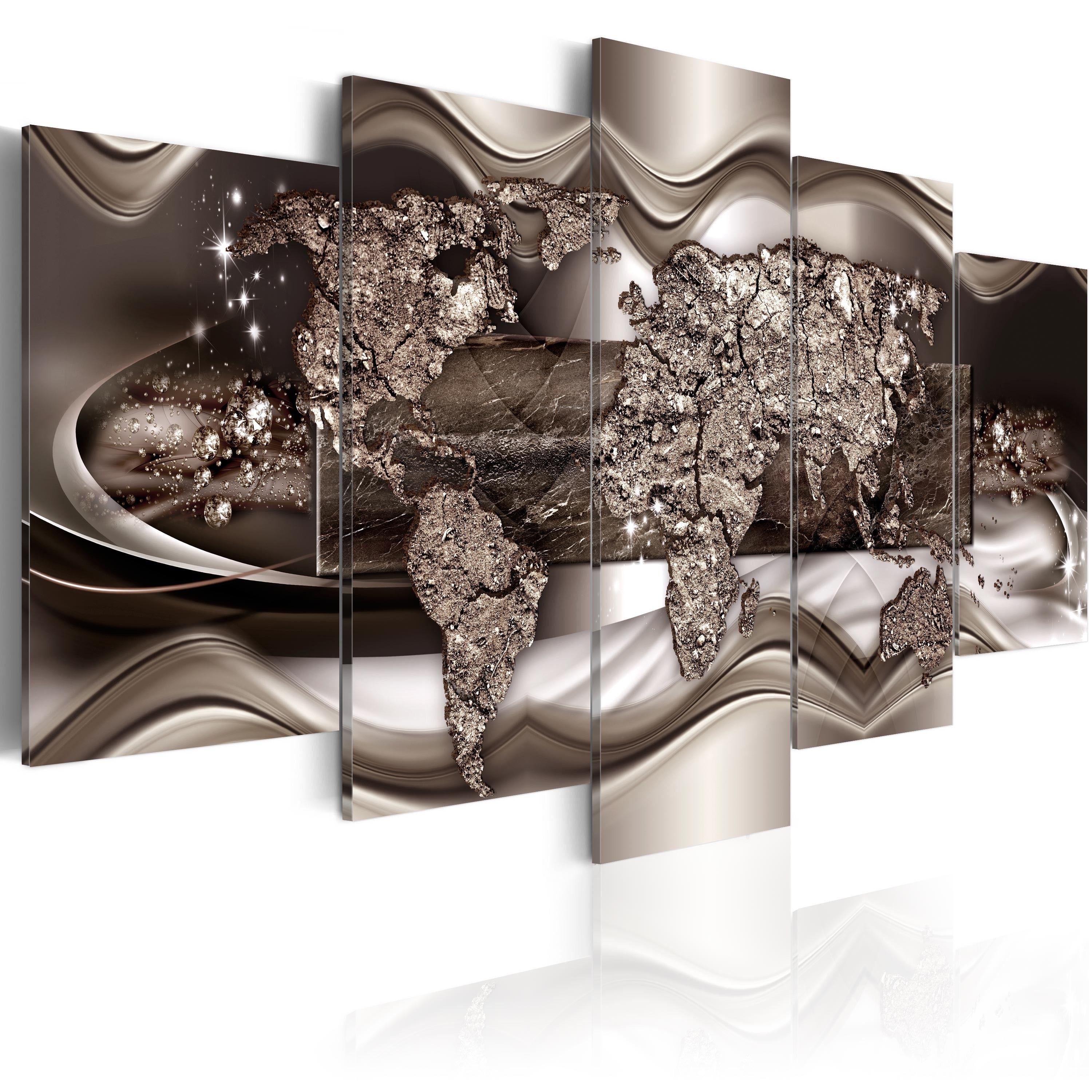 Tableau Frames of the World - L 200 x H 100 cm | Leroy Merlin