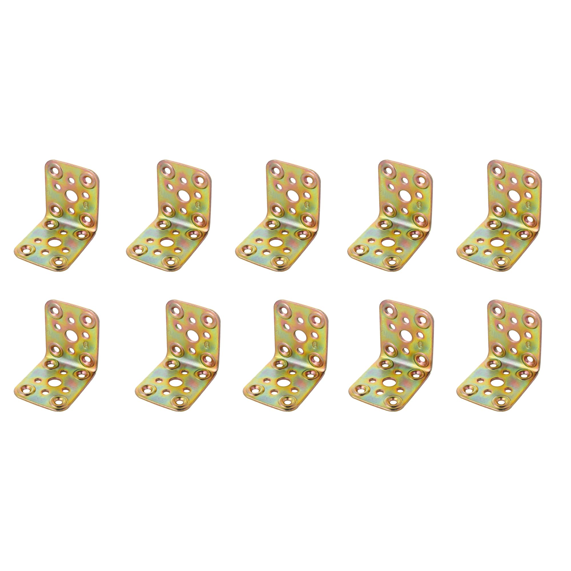 Amig - Pack de 10 Angles Plats pour Structures en Bois | Supports d ...