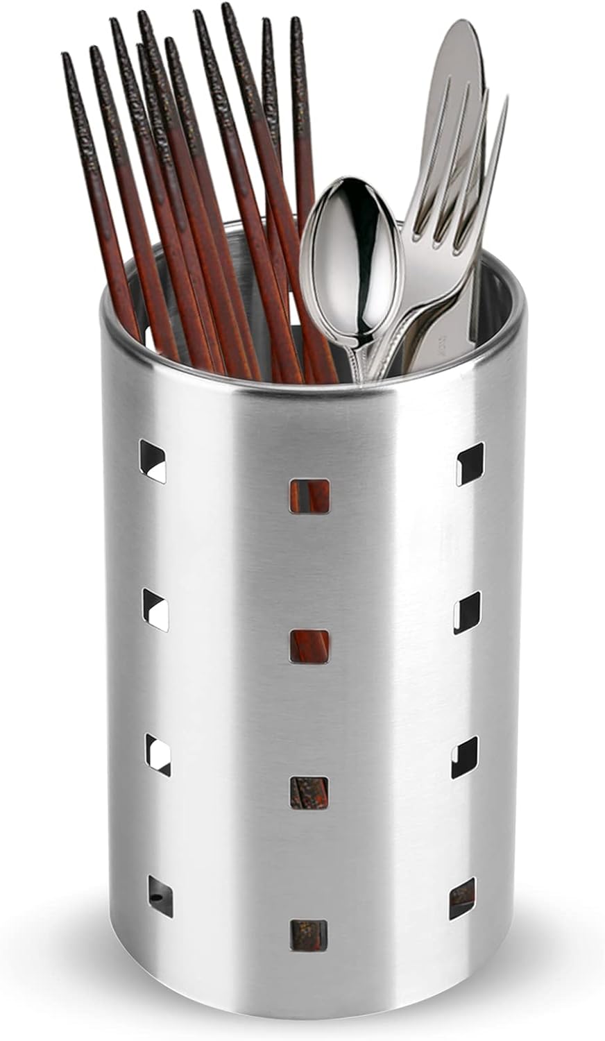 10x17cm Egouttoir à Couverts, Range-couverts Acier Inoxydable Porte ...