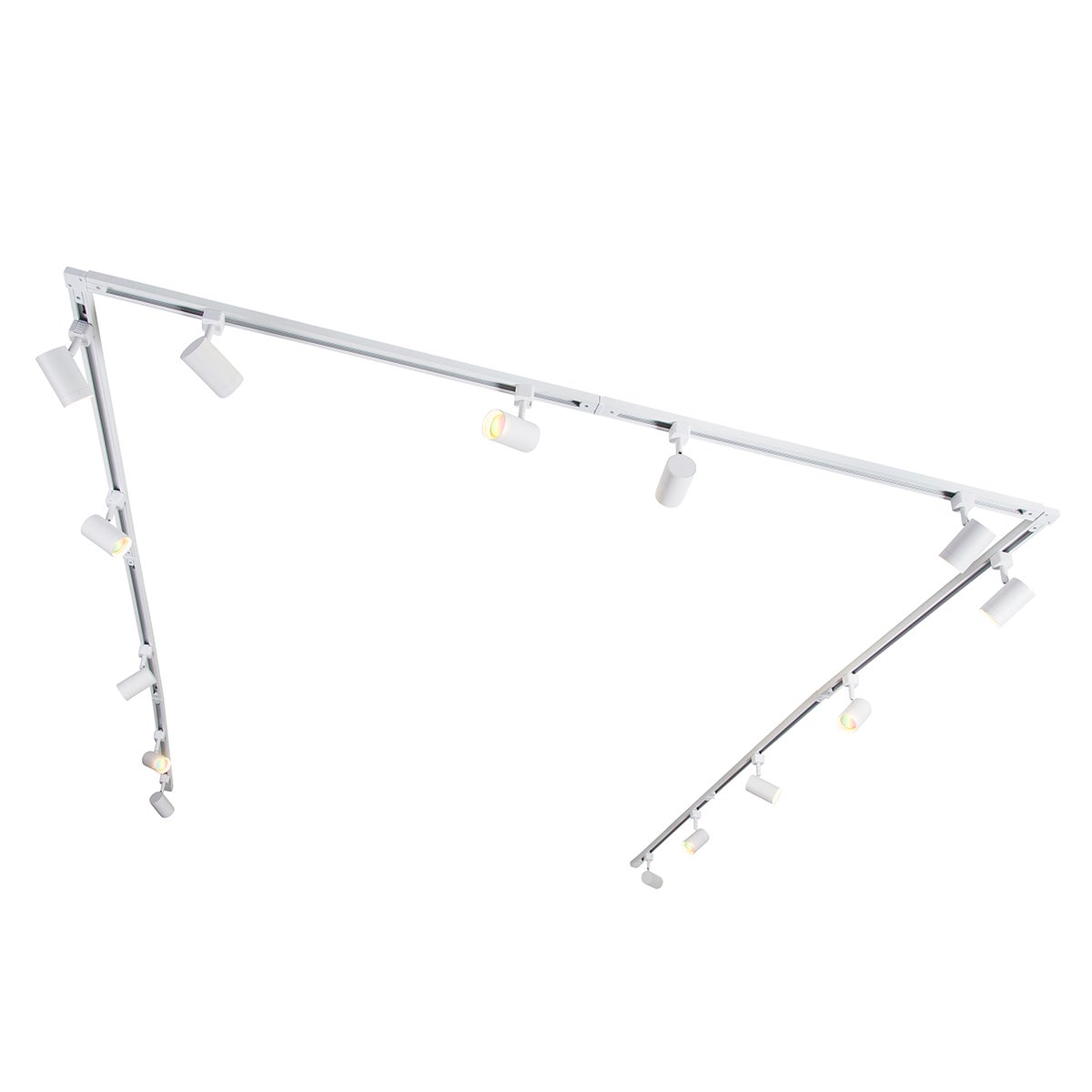 Système de rail luminaire plafond compatible pour led - intelligent ...