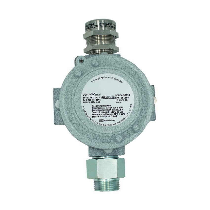 Sensor de detección de gases explosivos lpg sg895 atex | Leroy Merlin