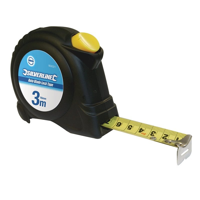 Silverline 633818 Metro a nastro, 3 m x 16 mm | Leroy Merlin