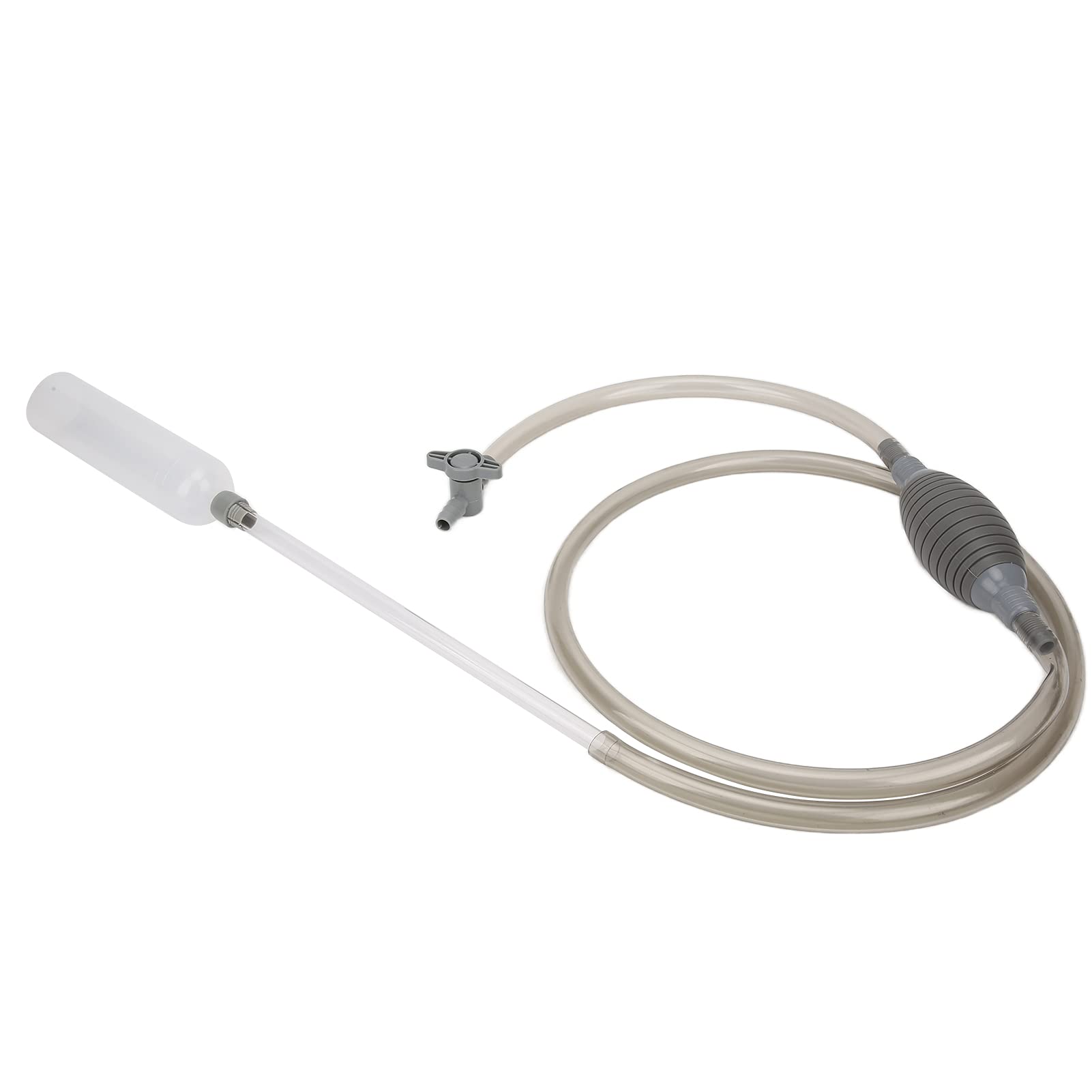 Changeur d'eau d'aquarium, buse longue, nettoyeur d'eau rapide pour le changement d'eau et le ...