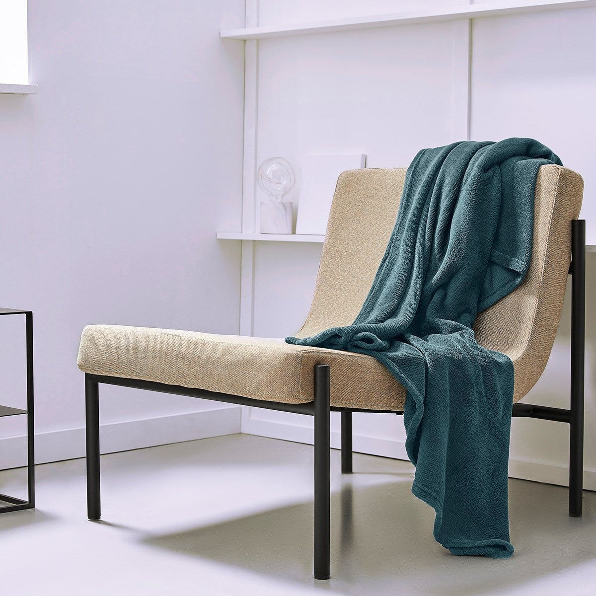 Plaid uni ESSENTIAL | Leroy Merlin