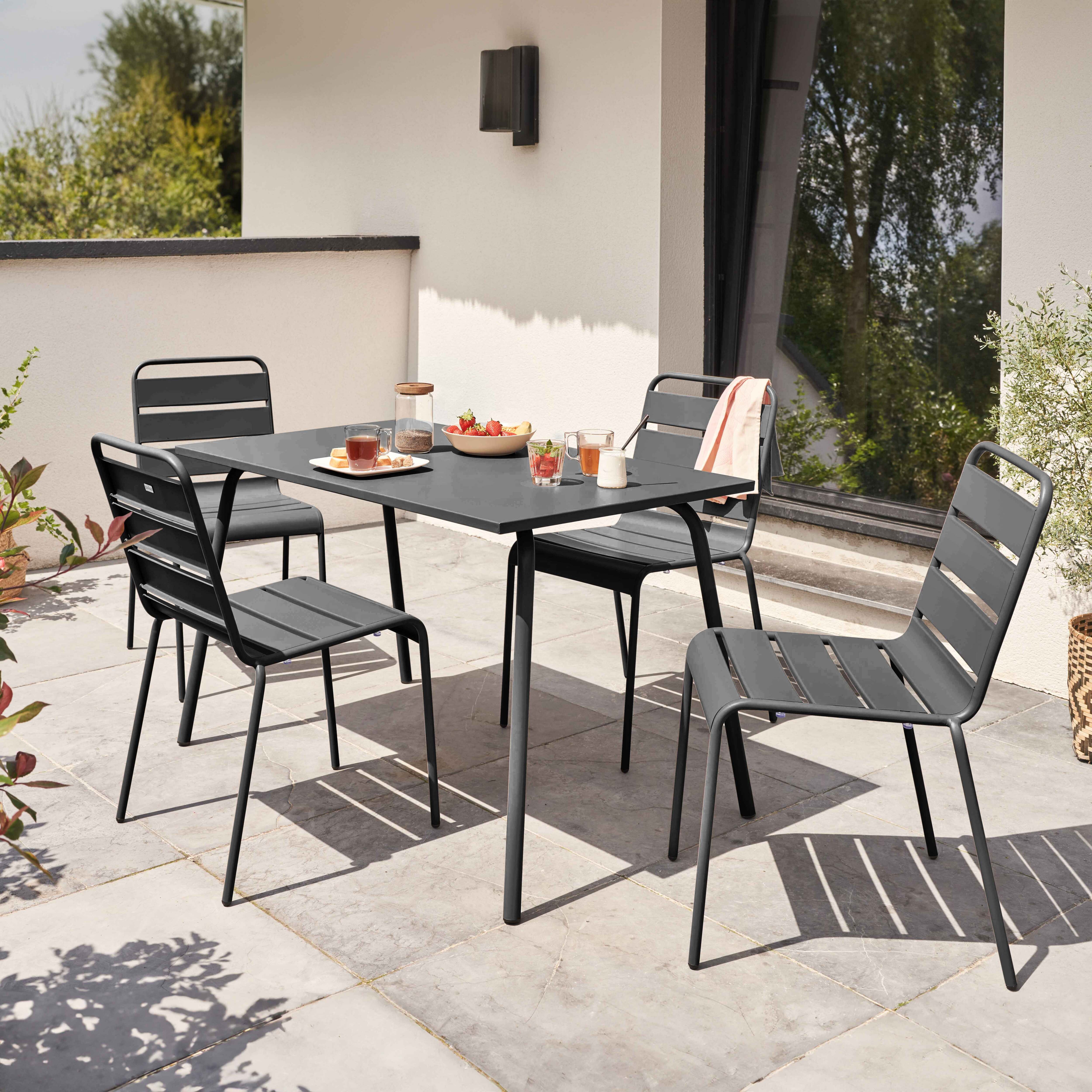 Table De Jardin Metal